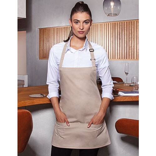 Karlowsky Short Bib Apron Basic with Buckle and Pocket | YOW! Onlineshop